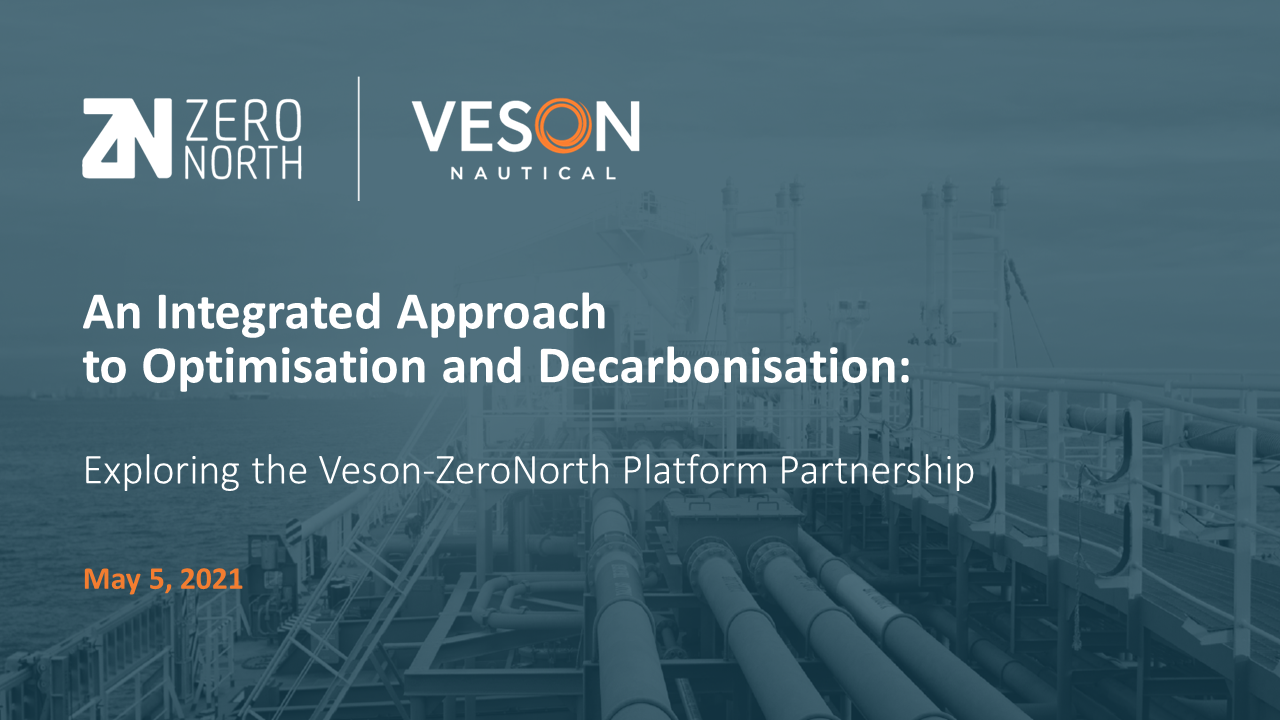An Integrated Approach to Optimisation and Decarbonisation - Veson Nautical