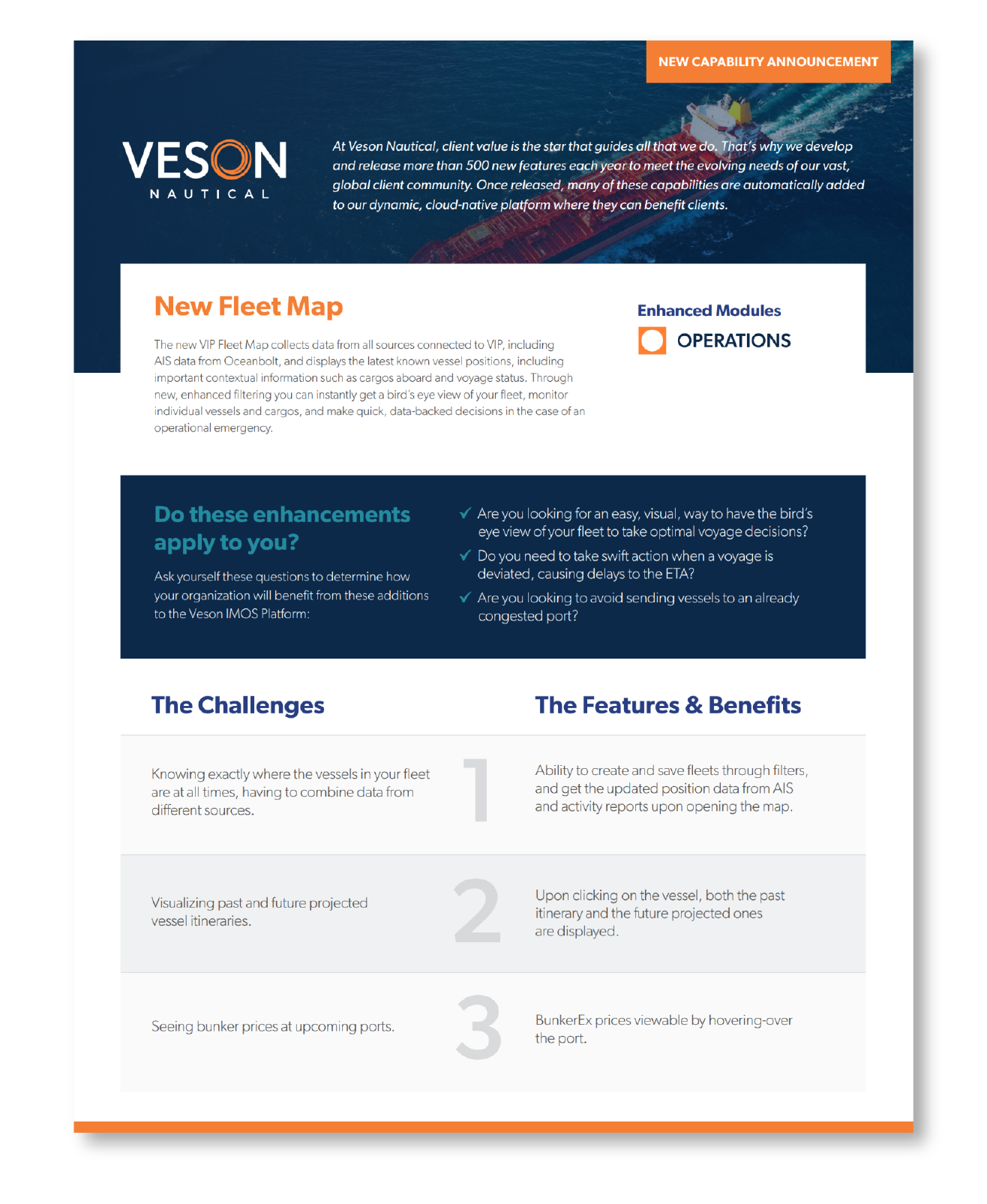 IMOS Fleet Map Capability Spotlight - Veson Nautical