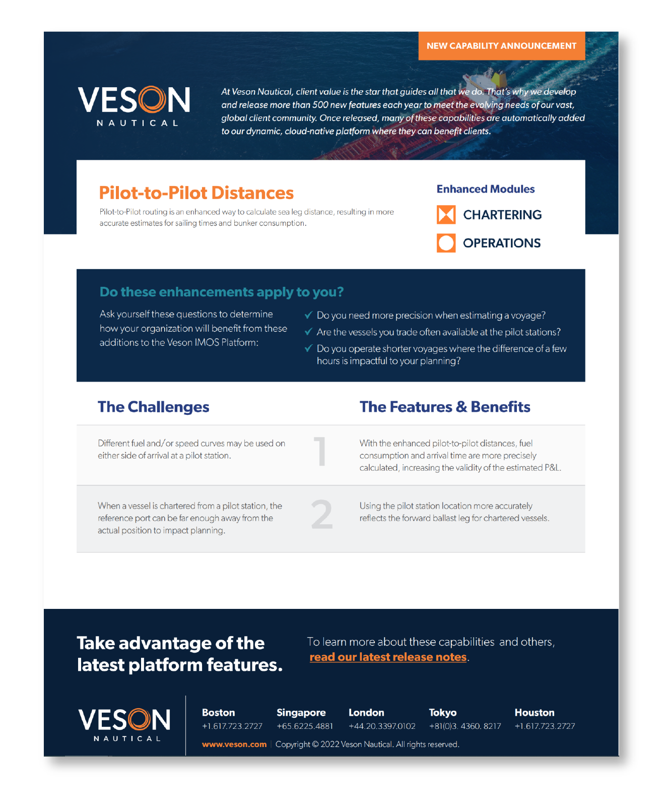 IMOS Pilot-to-Pilot Capability Spotlight - Veson Nautical