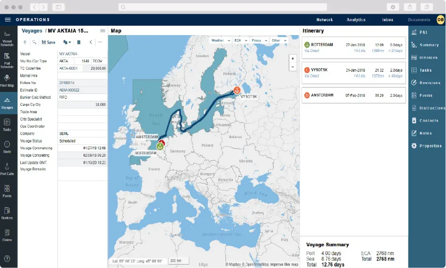 IMOS Maritime Freight Management Software Solutions
